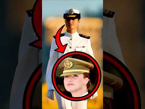 ¡La princesa Leonor en un ejercicio de guerra real! 😱