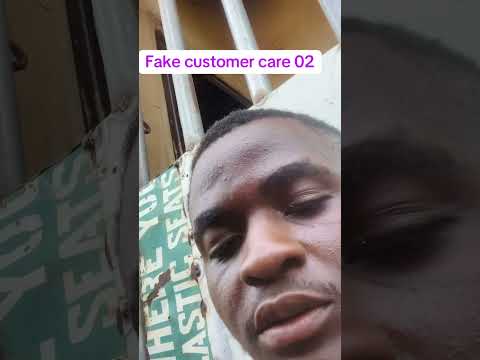 Fake bank customer care
