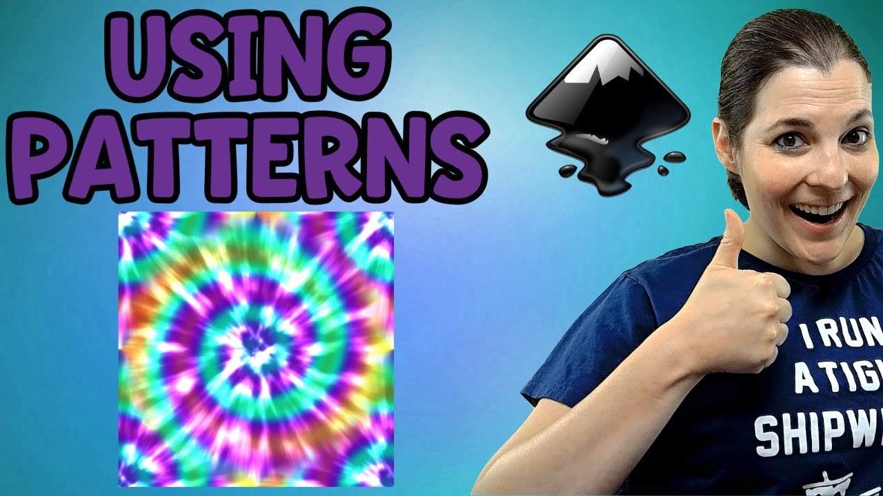 How to Use Digital Patterns in Inkscape - Inkscape Tutorials for Beginners