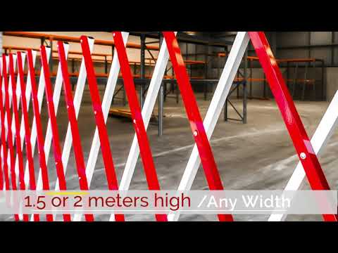 PEDESTRIAN BARRIER AND TROLLEY | Xpanda Security NZ