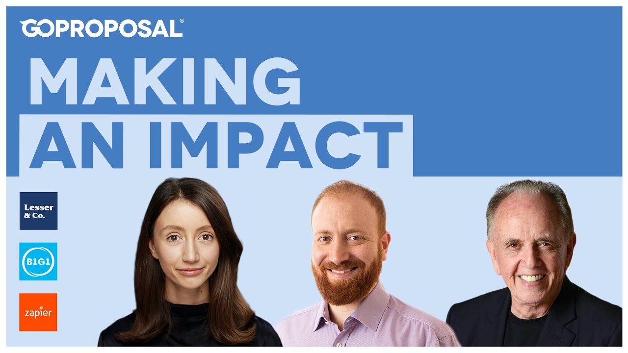 How Accountancy firms can make an impact with Zapier & B1G1 | GoProposal