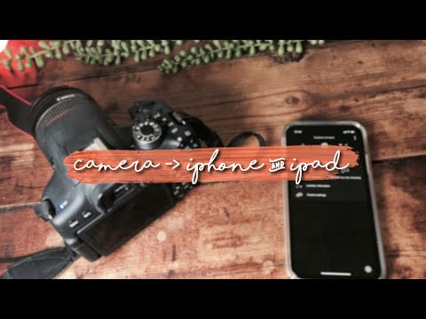 How to Transfer Videos & Photos from Camera to iPhone/iPad | Kayla's World