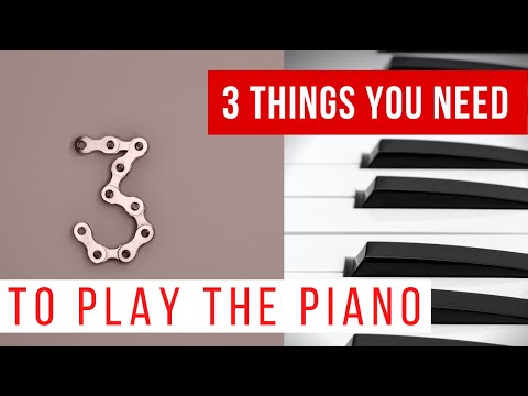 3 things you need to learn the piano - #shorts