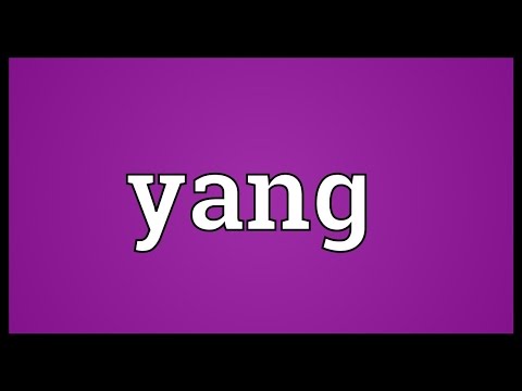 Yang Meaning