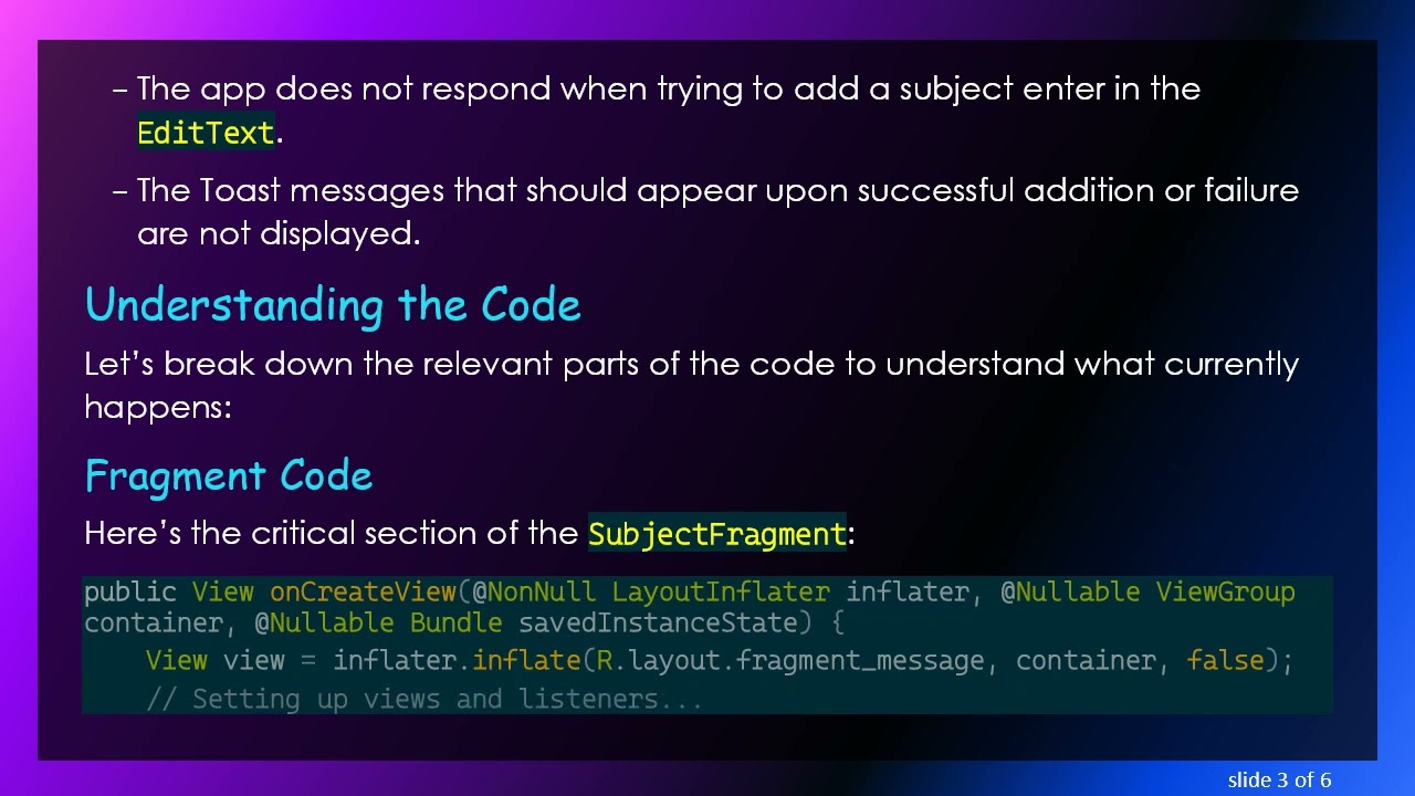 Solving the Issue: EditText Not Adding Data to Spinner in Android
