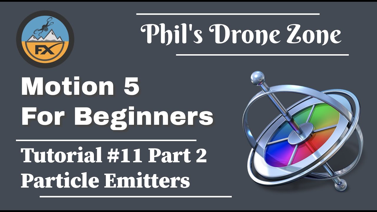 MOTION 5 - Beginners Course - A Complete Course - Particle Emitters -Tutorial # 11 - Exploding Stuff