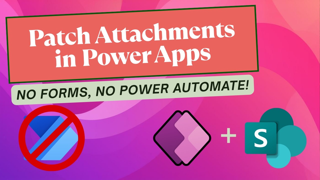Power Apps Patching Attachments to SharePoint without Power Automate