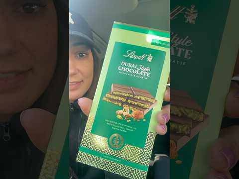 LINDT DUBAI STYLE CHOCOLATE! Is it worth it? #review #lindt #dubai #chocolate Β£10!!! π³