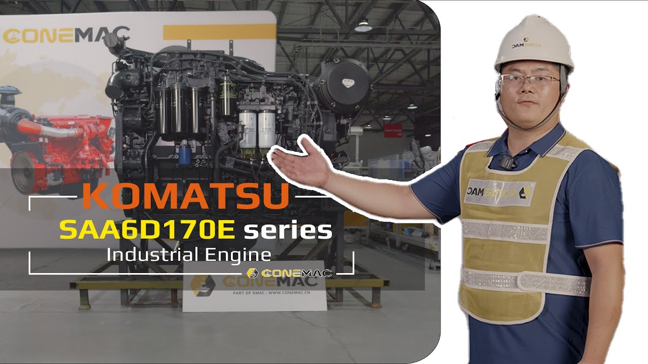 Komatsu SAA170E Series Industrial Engine Introduction 2025 [Specifications and Scopes]