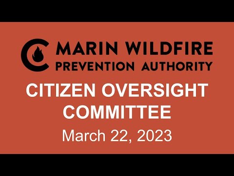 MWPA Citizens' Oversight Committee - March 22, 2023