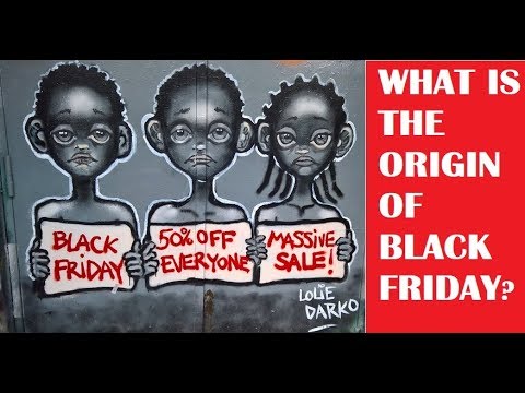 DOES BLACK FRIDAY REALLY ORIGINATE FROM SELLING SLAVES AT A DISCOUNT?