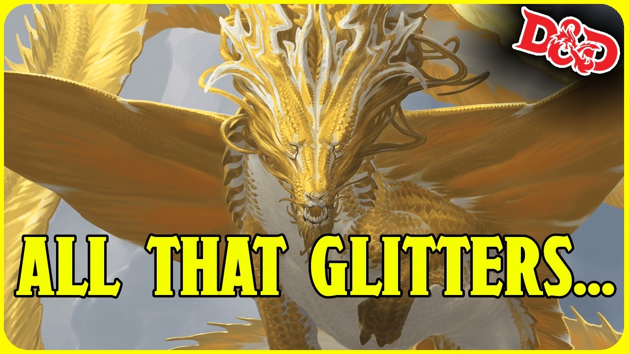 Gold Dragon DEEP Dive for Dungeons and Dragons!