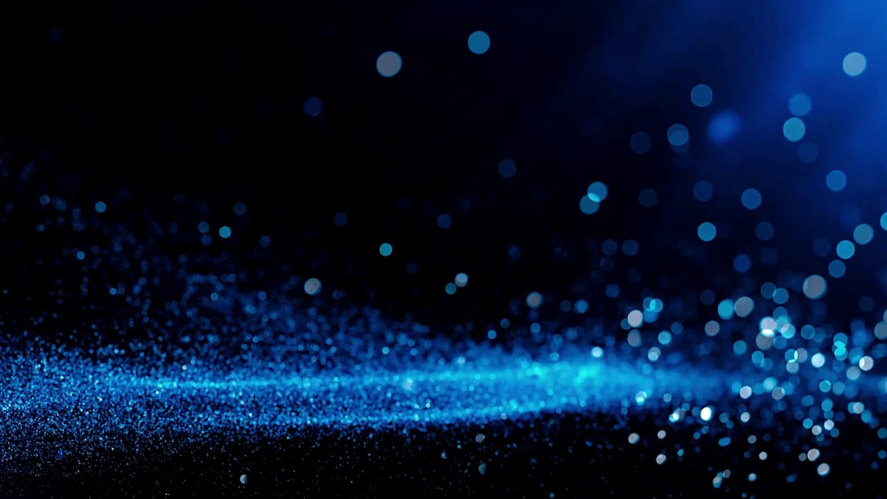 Easy Worship Background - Blue Particles