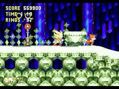 Sonic 3 & Knuckles Megamix (Genesis) - Longplay