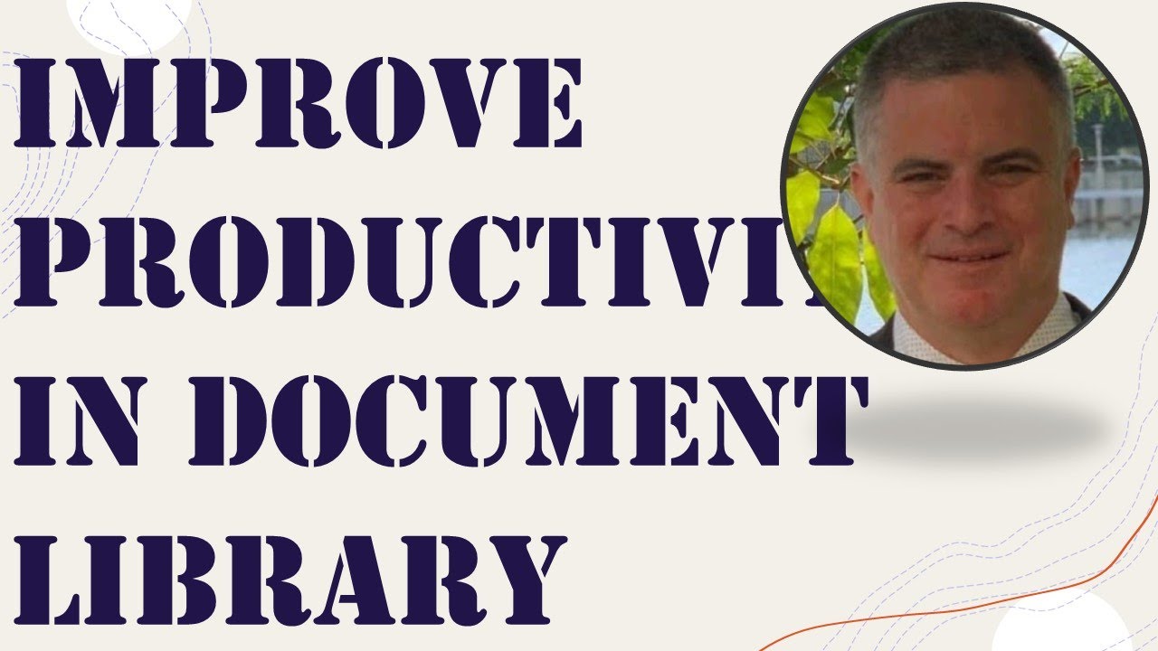 13 Ways to improve productivity when working in SharePoint Document Library