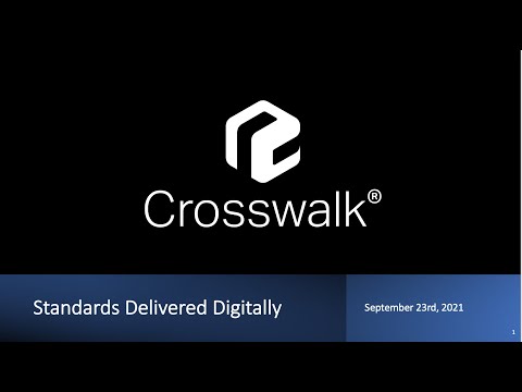 CSI Crosswalk Introduction