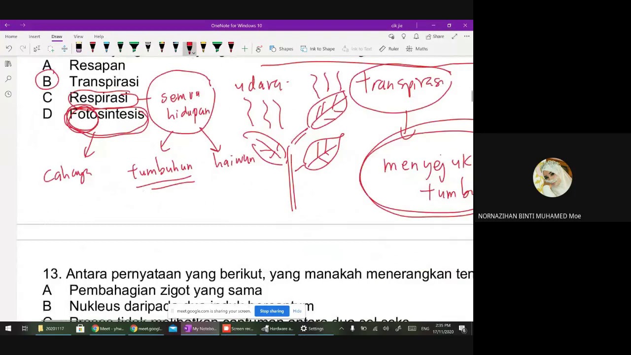 PERBINCANGAN SOALAN SAINS TINGKATAN 1 ULANGKAJI