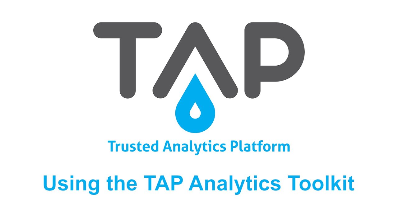 Using the TAP Analytics Toolkit