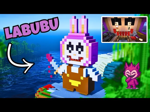 LABUBU, but ASSASSIN 🔥 Statue House +Tutorial Minecraft Map