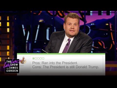 White House Tourists Review Donald Trump's Appearance