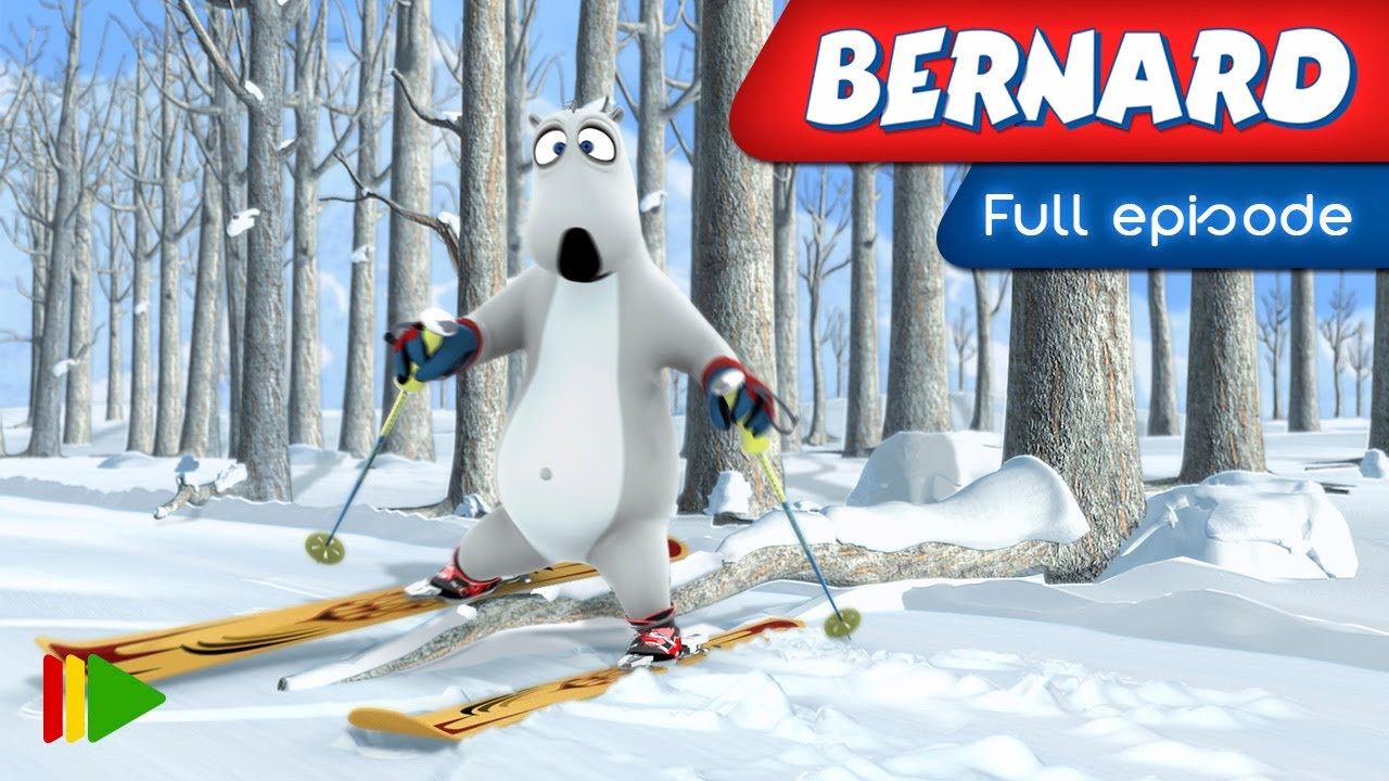 Bernard Bear - 110 - Skiing | Full episode |