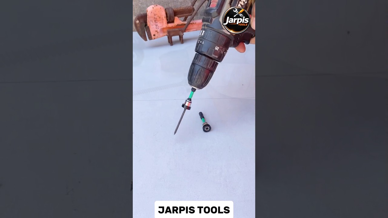 Magnetic Screwdriver Drill Bit for Easy Screws #DIYTools #ToolHacks #safety