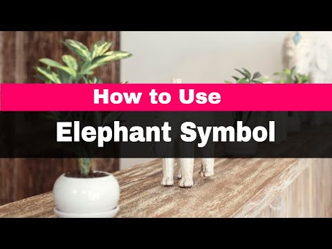 How to Use Elephant Symbol in Feng Shui