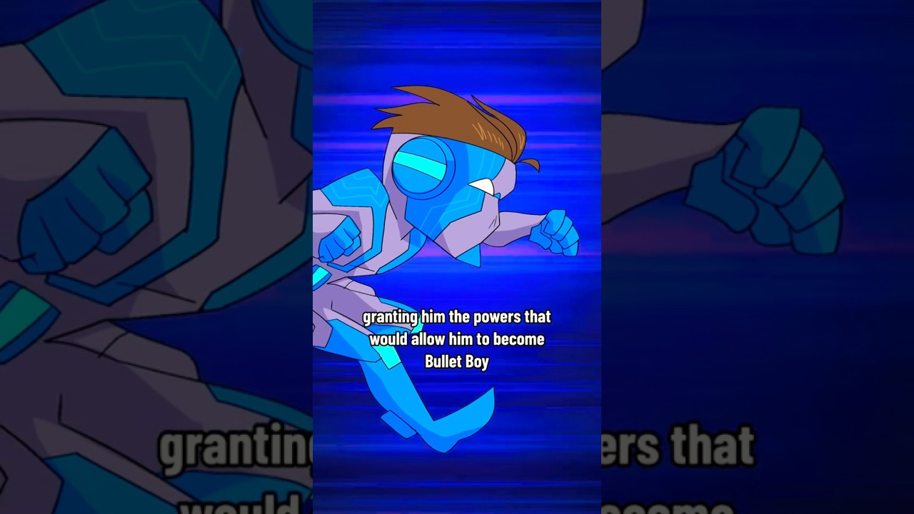 How Did Bullet-Boy Get His Powers? 🤔 #shorts #comics #superhero