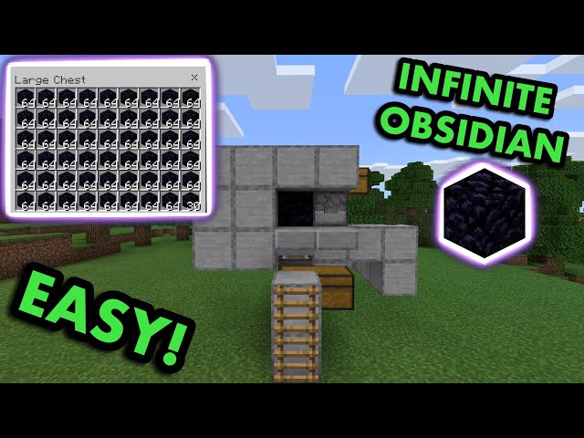 Top 3 ways to build an Obsidian farm in Minecraft