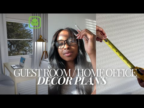 HOW TO STYLE A GUEST ROOM/OFFICE USING ROOMSTYLER | PART 1