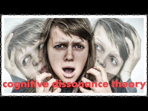 cognitive dissonance theory