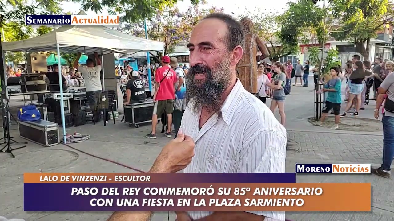 Paso del Rey conmemoró su 85º aniversario con una fiesta en la plaza ...