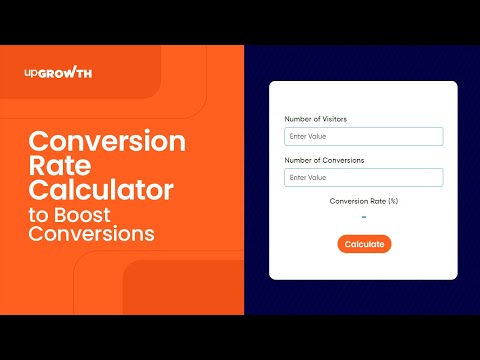 Free Conversion Rate Calculator | Conversion Rate Optimization | Optimize ROI