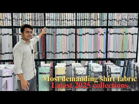 Latest & Most Loved Shirt Fabrics | New Arrival Collection 2025