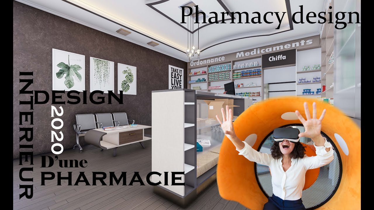 Pharmacy interior design 2020/design interieur d'une pharmacie 2020/modern pharmacy