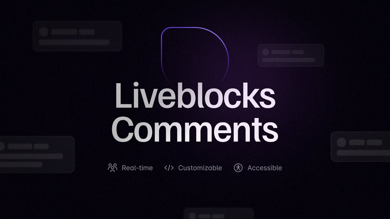 Introducing Liveblocks Comments