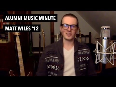 Alumni Music Minute | Matt Wiles '12 | NKU SOTA