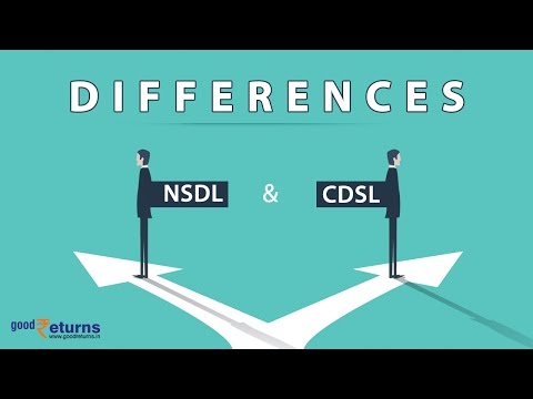 What Is The Difference Between NSDL And CDSL? - Goodreturns