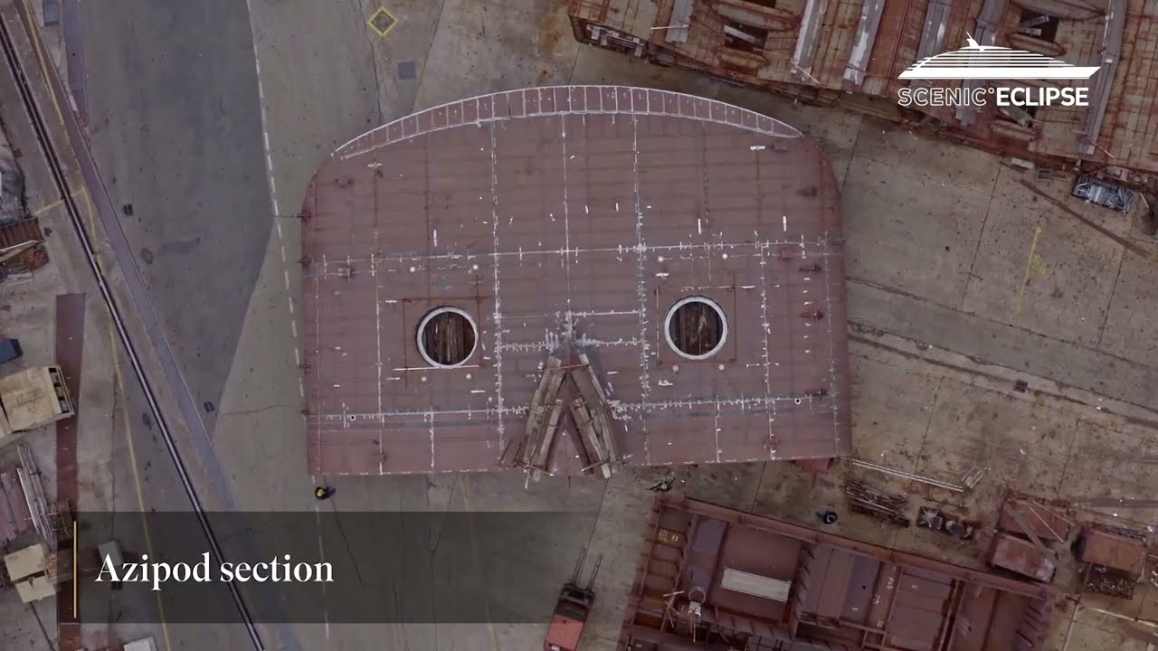 Scenic Eclipse II Ship Build Timelapse