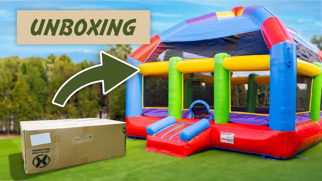 NEW Grand Party Dome Bounce House Unboxing | XJUMP