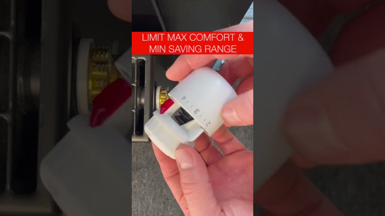 Aero Danfoss Radiator thermostat installation and setup  #danfoss #thermostats #mounting