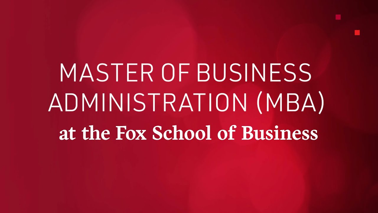 The Fox MBA