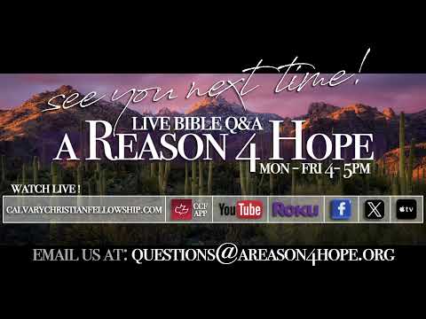 A Reason 4 Hope Bible Q&A - False Prophecies, Confession, and Prayer