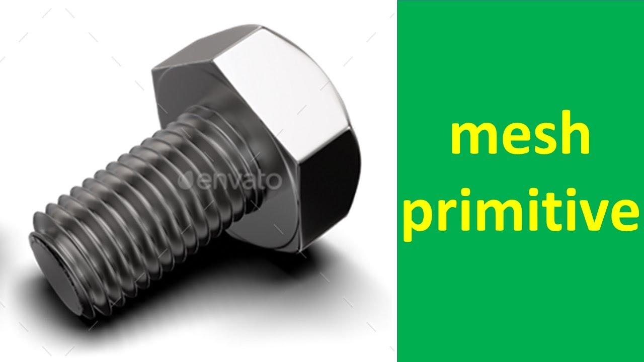mesh primitive tool in Autocad