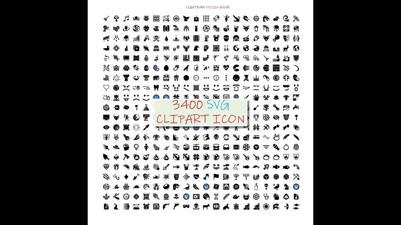 3400 Clipart Icon Uploading Lightburn Art Library