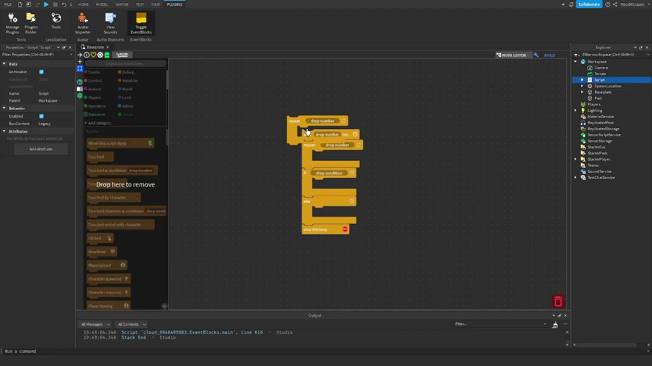Explaining Eventblocks | #2 | Control & Variables