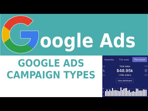 Google Ads Campaign Types Explained - Google Ads Training Series 2020