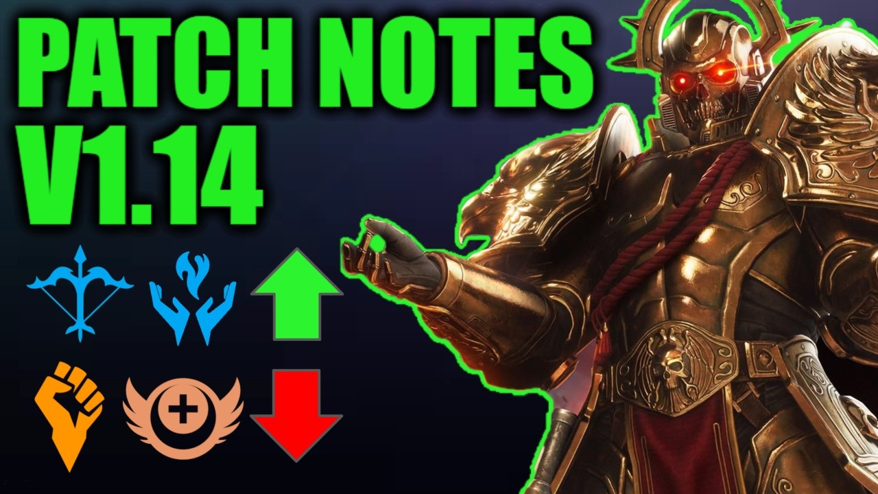 A Step in the Right Direction, Predecessor Patch Notes v1.14 Harbingers of Ruin