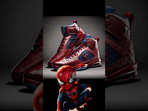 Nike Jordan Spiderman!! do you wana have one?? #nike #airjordan #spiderman