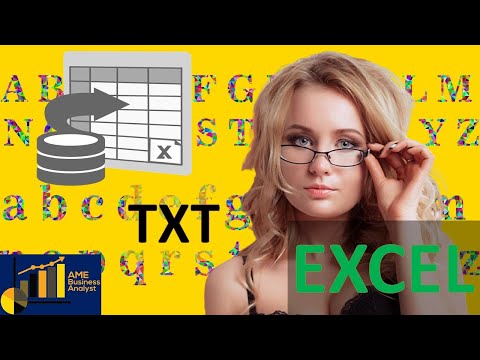 txt-Datei mit MS Excel öffnen